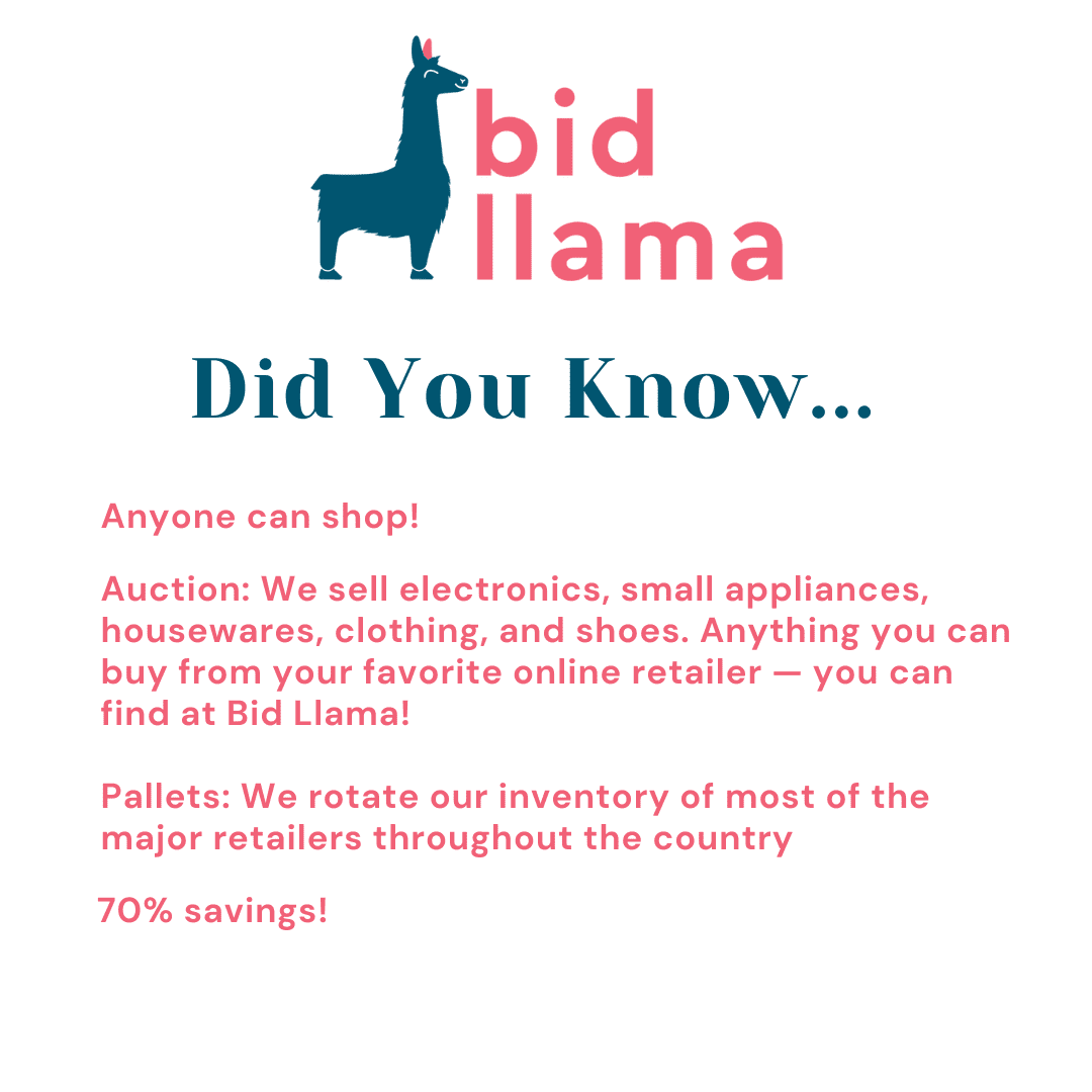 Super-Powered Savings at Bid Llama - Pepper Place