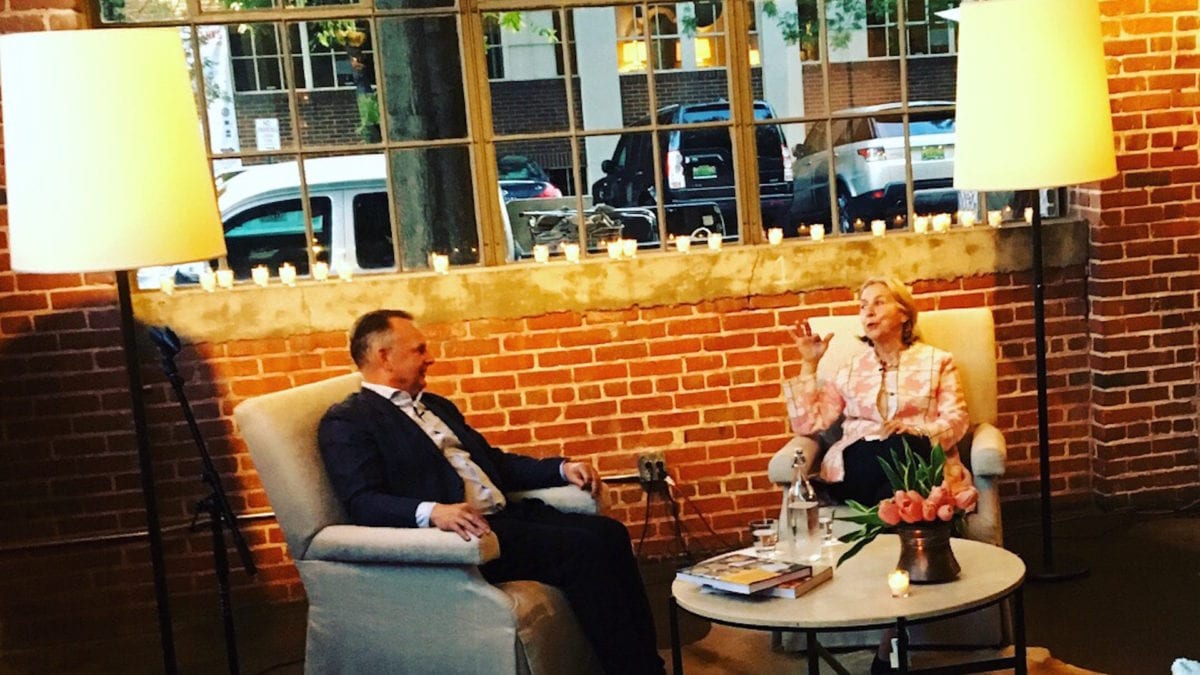 Chef Frank Stitt at the Harvard Club of Birmingham - Pepper Place